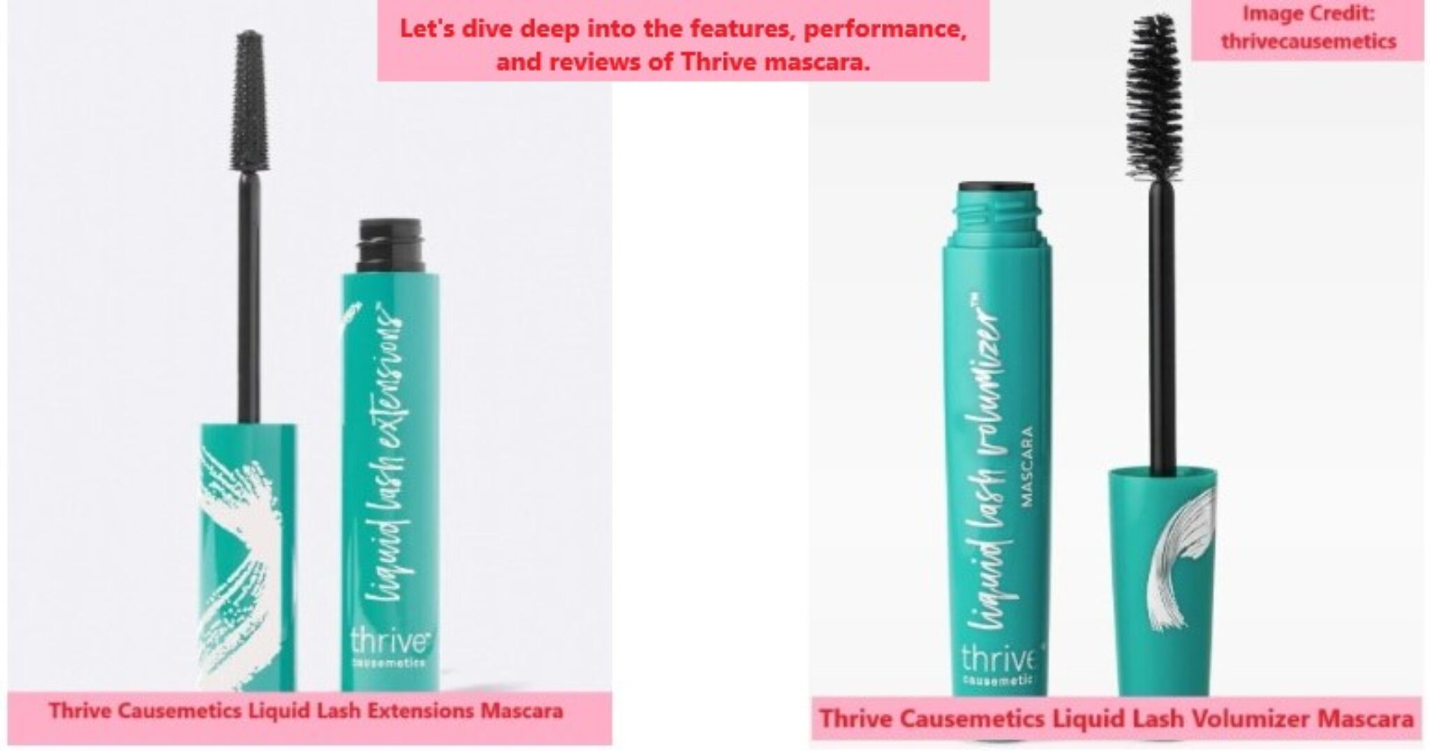Let's Dive Deeply into The Thrive mascara review and Features